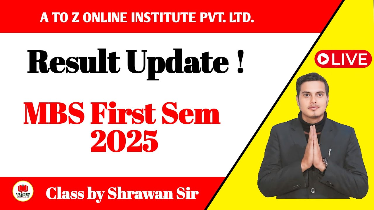Result Update - MBS First Semester 2025 - YouTube