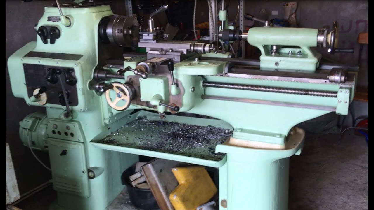Обзор на токарный станок TOS S28 - YouTube