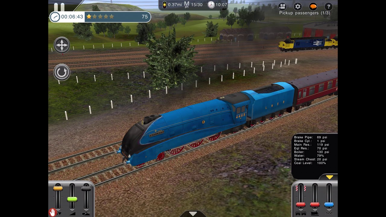 Trainz Simulator 2 - British Midlands - Mallard Excursion - YouTube
