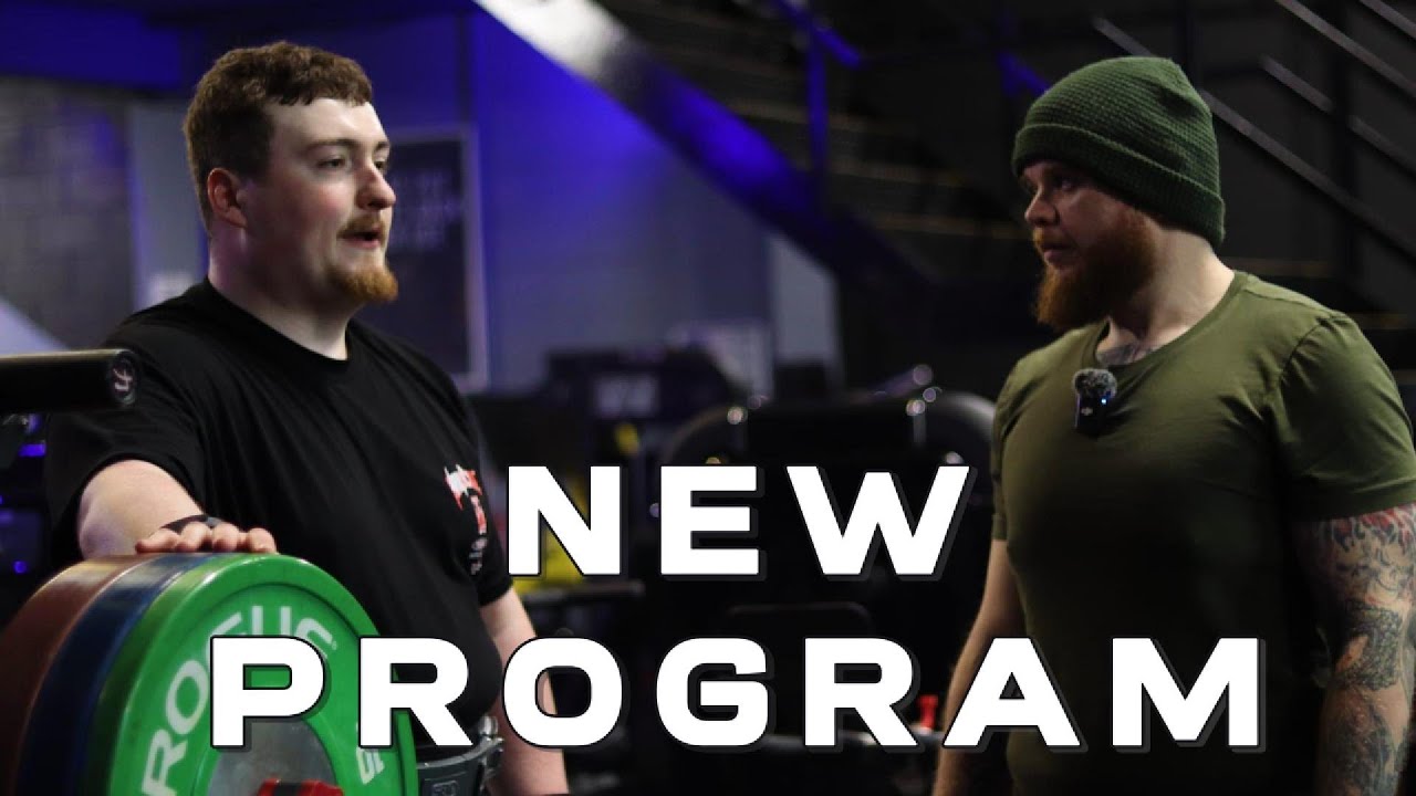New Powerlifting Block: February Week 1: New Program - YouTube
