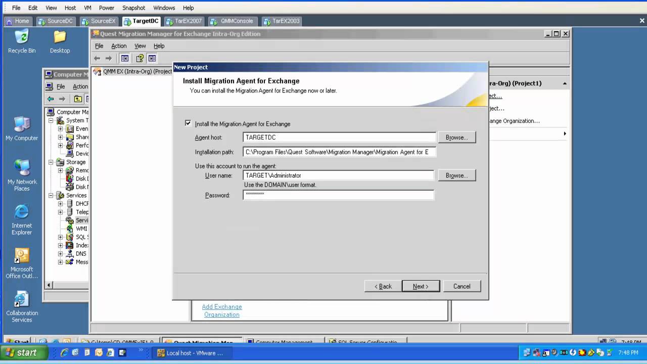 Migration Manager for Exchange Intra-Org Edition - YouTube