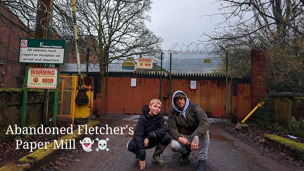 Abandoned Fletcher's Paper Mill. Come and join me and my son on this ...
