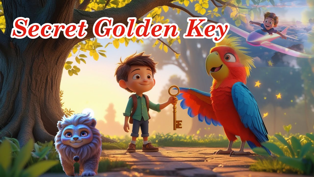 Secret Golden Key #toys #animation #action #forkid - YouTube