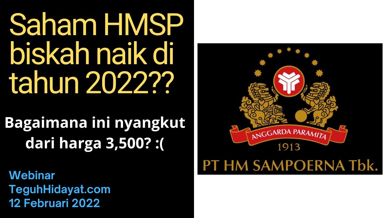 Prospek Saham HMSP di Tahun 2022 - YouTube