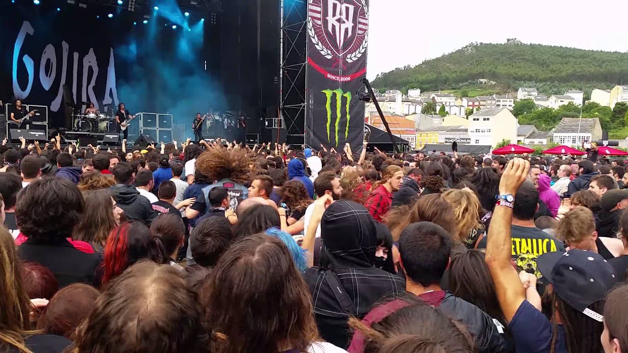Gojira -Flying whales -at Resurrection fest 2014 - YouTube