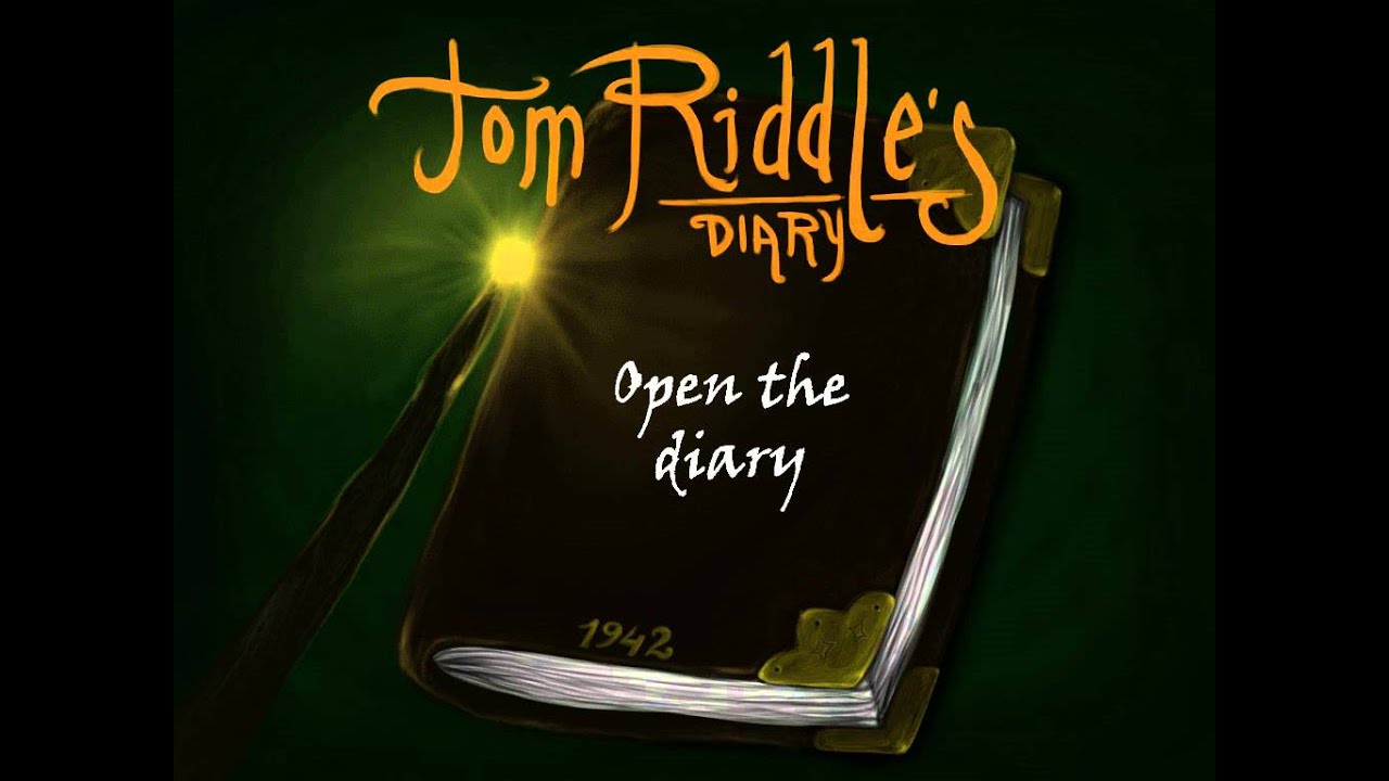 Tom Riddle's Diary - YouTube