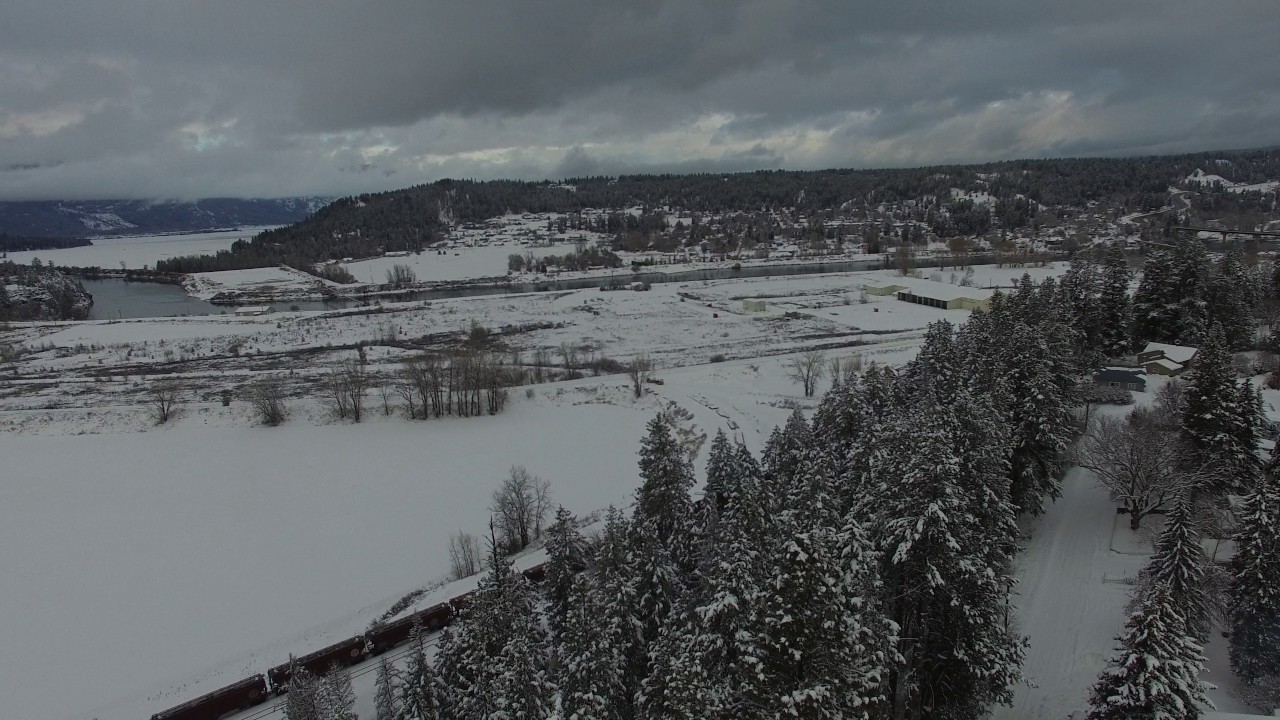 Bonners Ferry in the snow! December 27, 2016 - YouTube