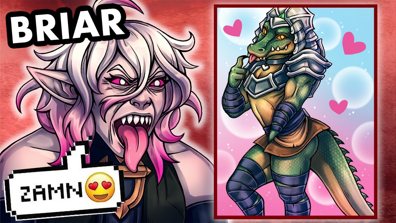 BRIAR FROM LEAGUE OF LEGENDS - YouTube