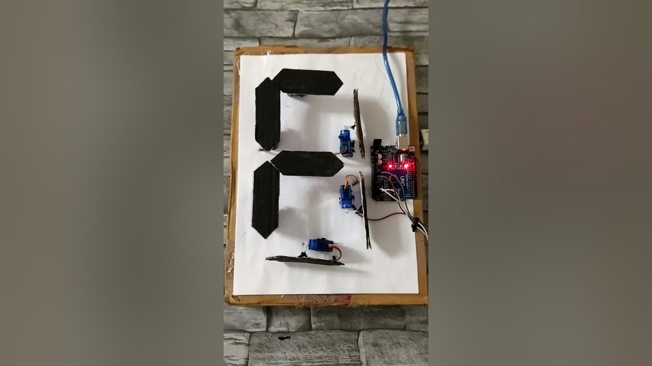 Arduino Servo Mechanical Clock Version Two. - YouTube