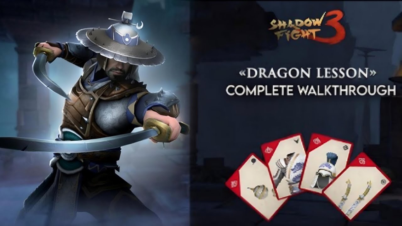 Shadow Fight 3 DRAGON LESSON Event Complete Walk-through 🤕 - YouTube