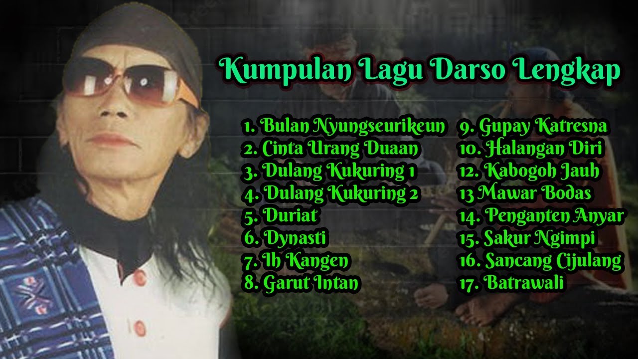 Pop Sunda Darso (Ful Album Terbaik) - Album Sunda Lawas Daro - YouTube