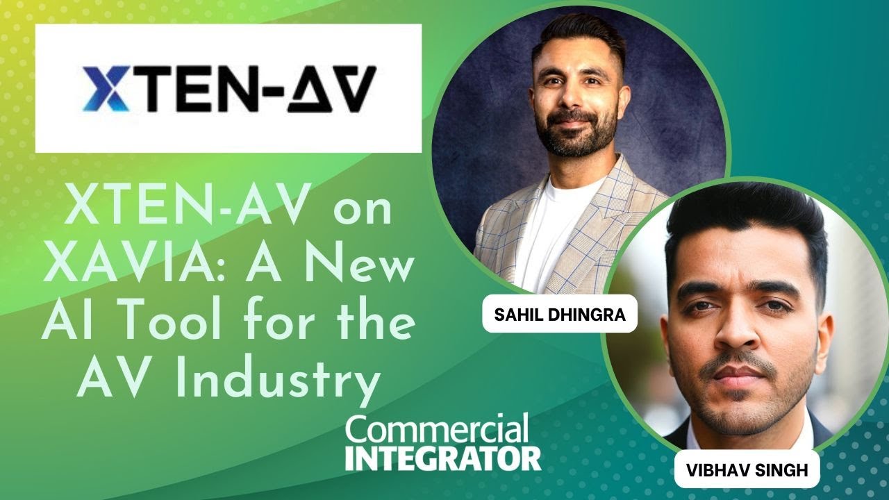 XTEN-AV on XAVIA: A New AI Tool for the AV Industry - YouTube