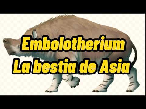Embolotherium la bestia de Asia