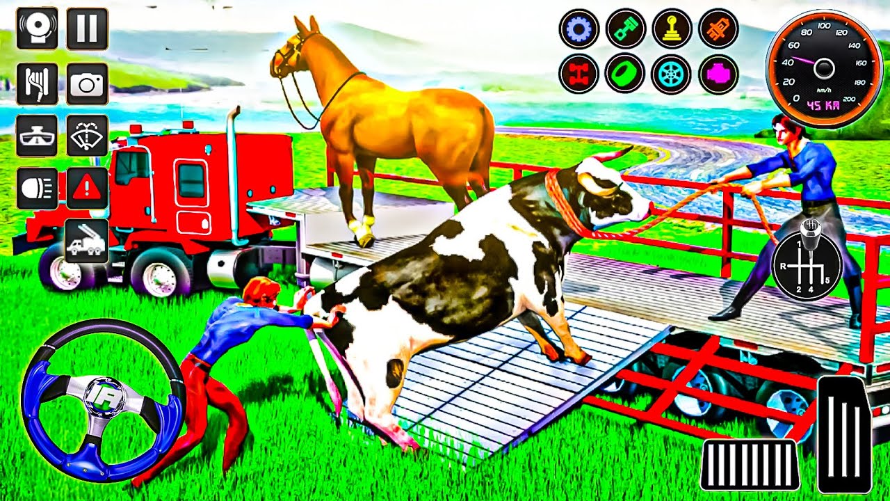Cargo Transport Truck Driving Simulator - Realistic Zoo Animal ...