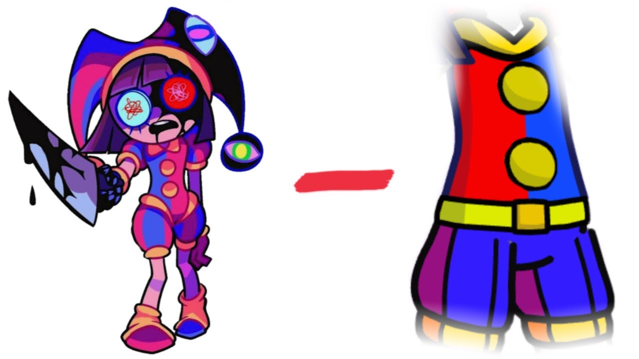 POMNI - SCARY CLOTHES = ???🙊 AMAZING DIGITAL CIRCUS 🎪 - YouTube