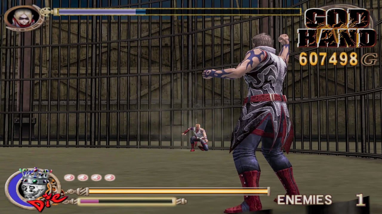 God Hand - Double God Hand Vs Devil Hand (Hard Mode) - YouTube