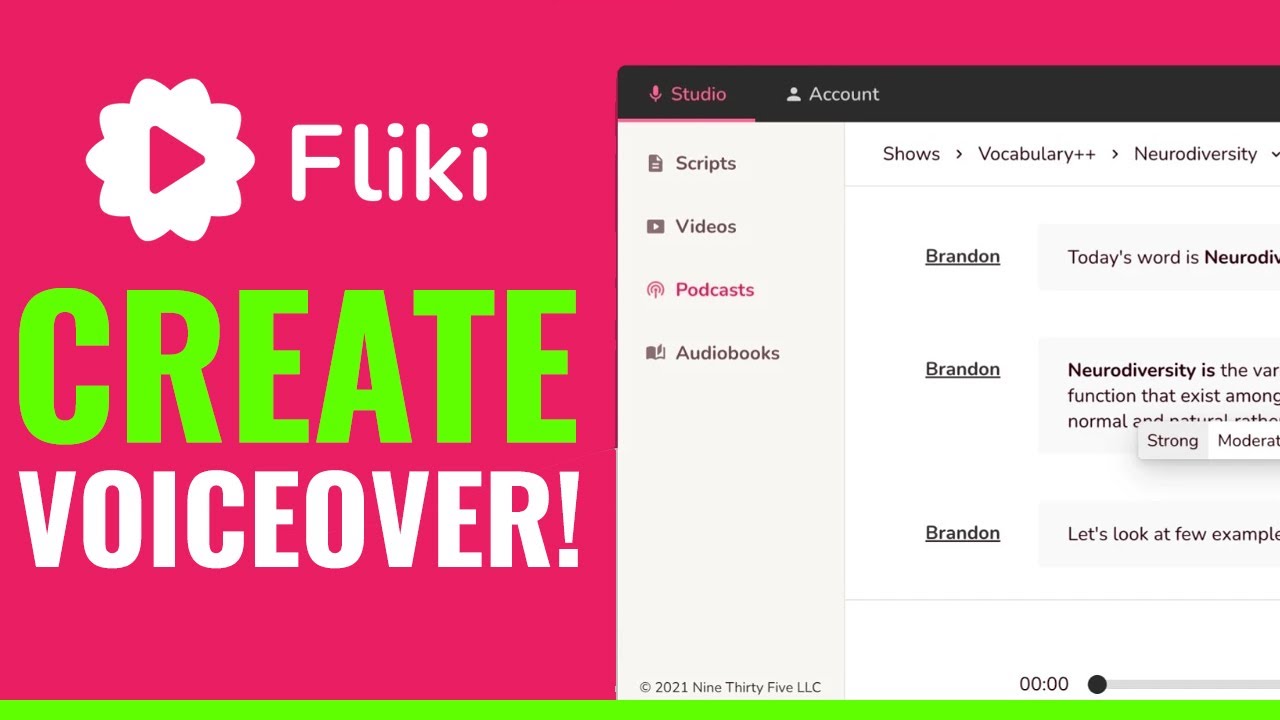 How to create a human sounding voice over using Fliki AI - 2022 - YouTube