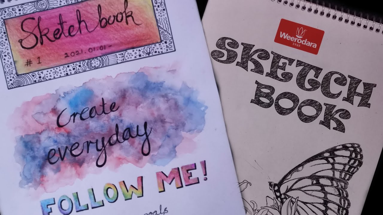 How to fill your sketch book #01 (First page): The Basics - YouTube