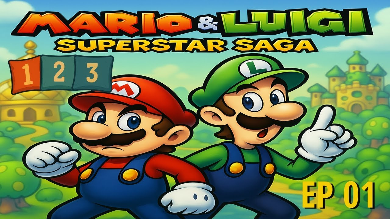 Mario & Luigi Superstar Saga: Parasite Toad - PART 1 - YouTube