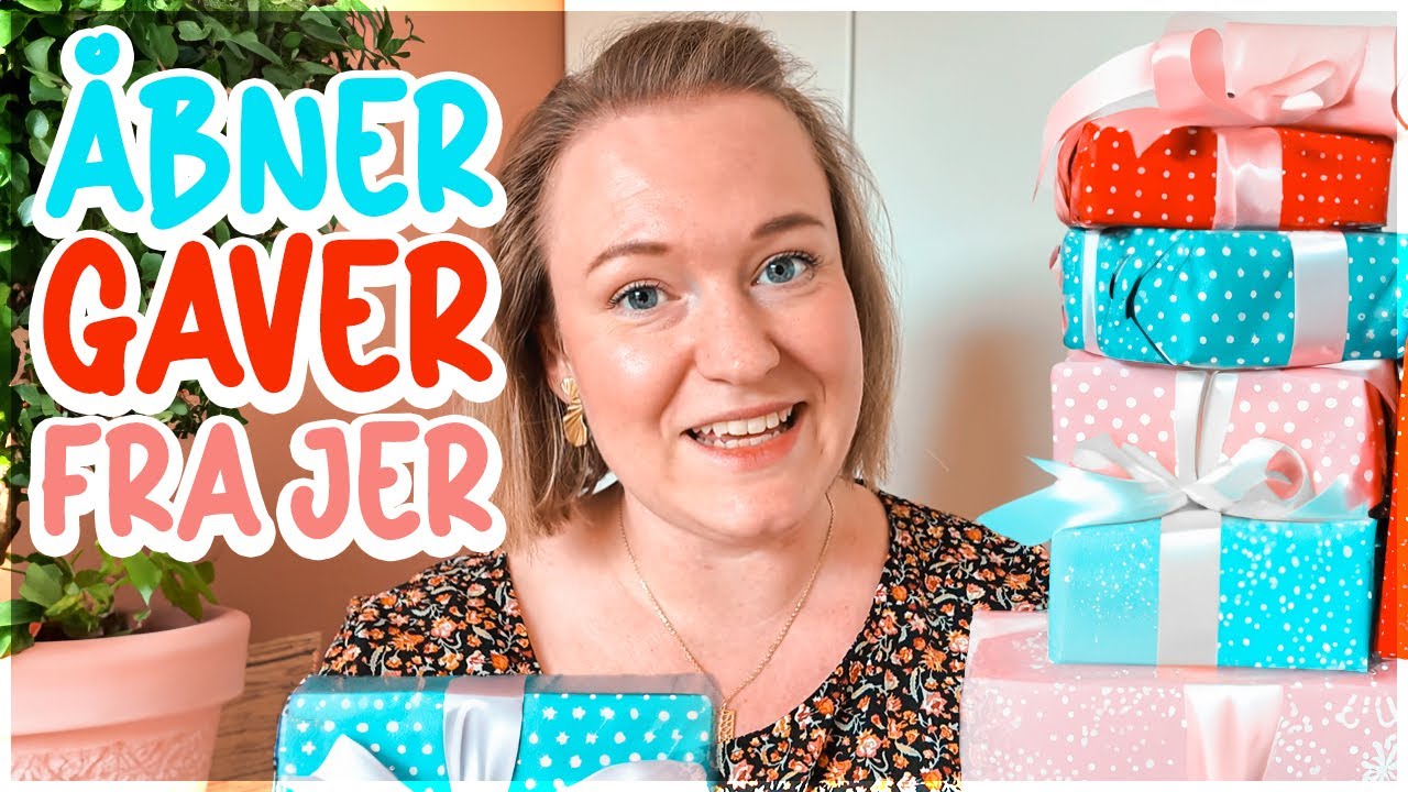 ÅBNER GAVER FRA JER 💜 - YouTube