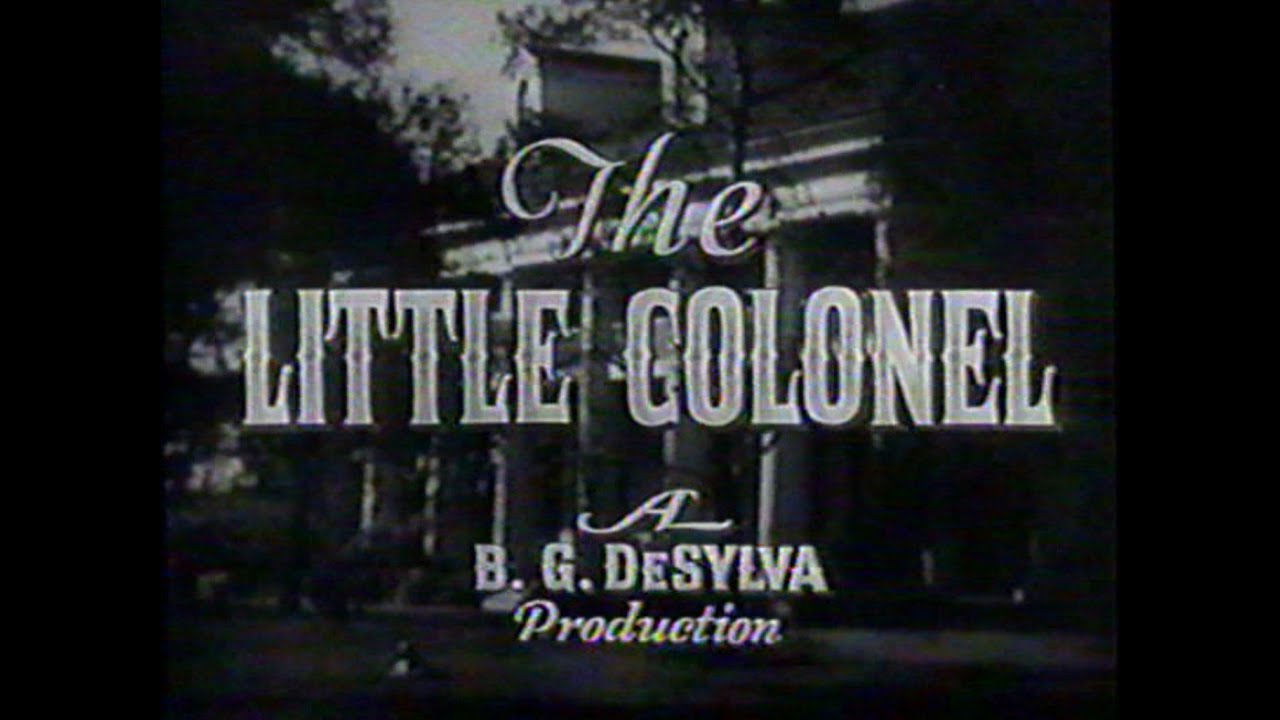 Shirley Temple - The Little Colonel - 1935 - YouTube