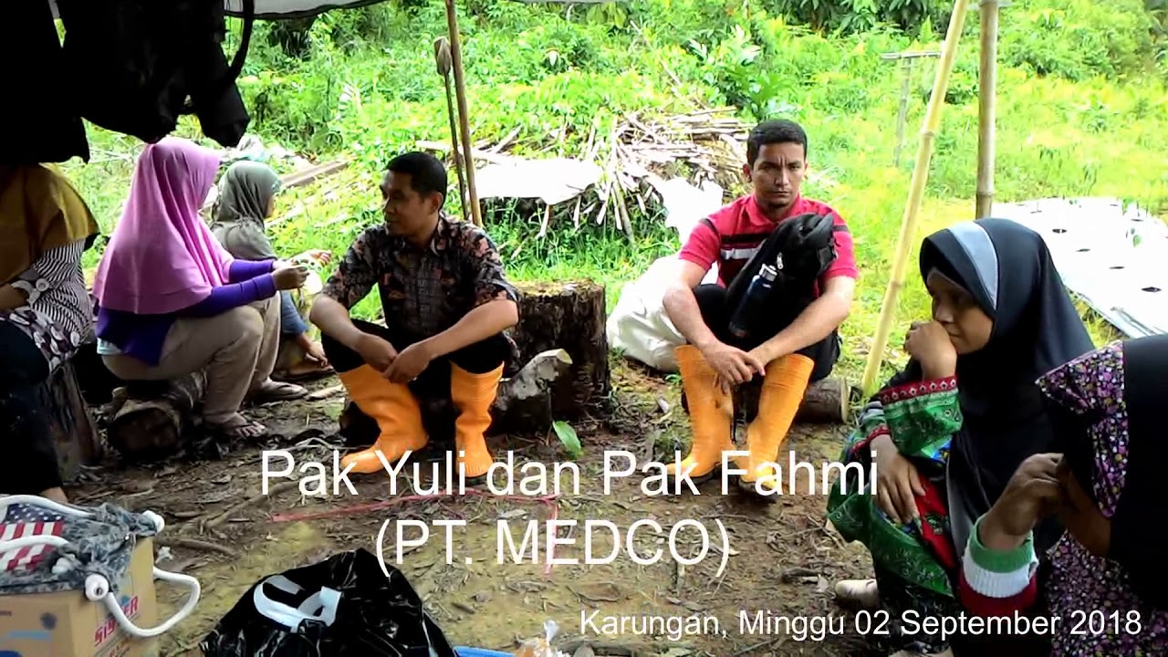 Pertemuan dengan PT. Medco E&P Tarakan di lahan KWT KAMPUNG SALAK ...