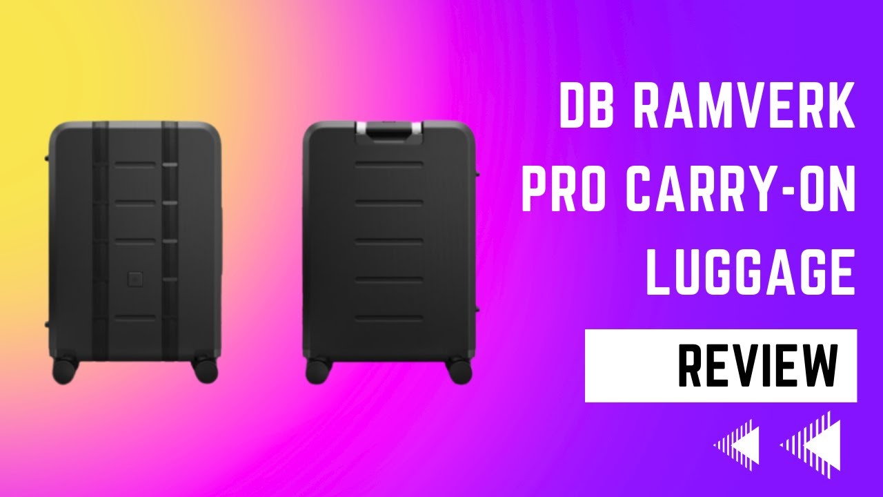 DB Ramverk Pro Carry-on Luggage Review: Travel in Style! - YouTube