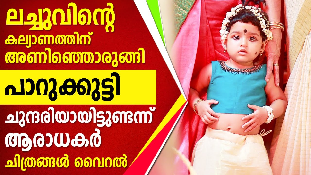 ലച്ചുവിന്റെ കല്യാണത്തിന് അണിഞ്ഞൊരുങ്ങി പാറുക്കുട്ടി, ചിത്രങ്ങൾ വൈറ ...
