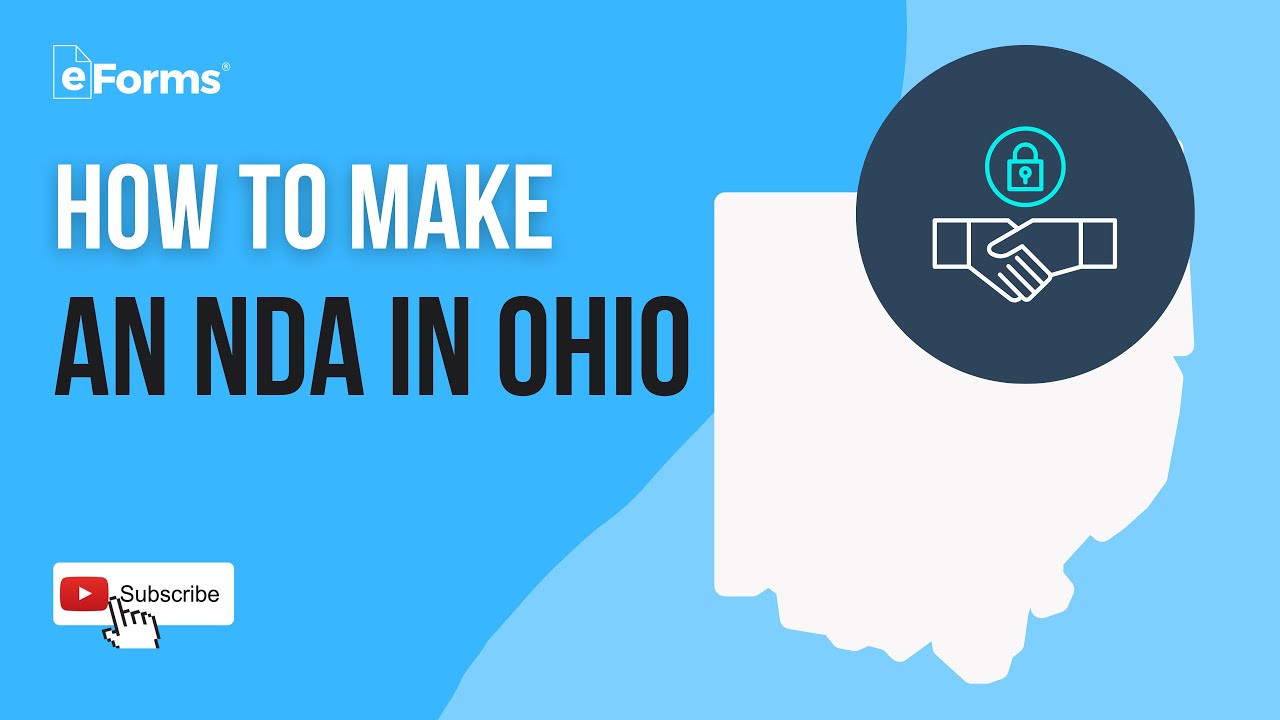How to Make an NDA in Ohio - EASY INSTRUCTIONS - YouTube
