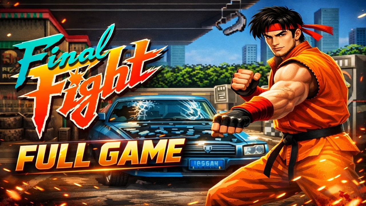 FINAL FIGHT - GUY FULL GAME WALKTHROUGH GAMEPLAY | ARCADE LONGPLAY NO ...