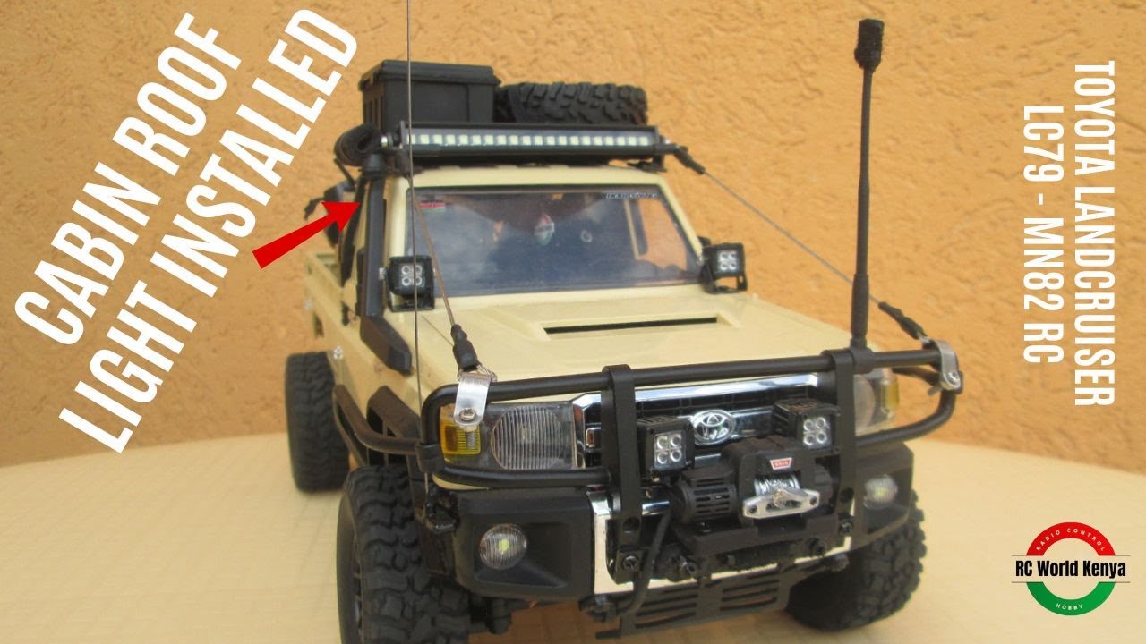 Interior Cabin Roof Light on MN82 - Toyota Landcruiser LC79 - YouTube