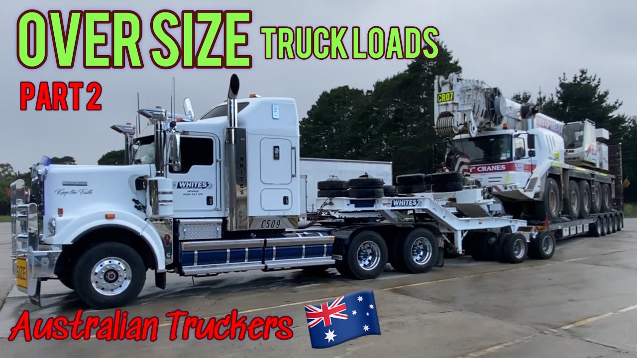 Over Size truck loads Part 2 Australian Truckers #truck #oversizedload ...