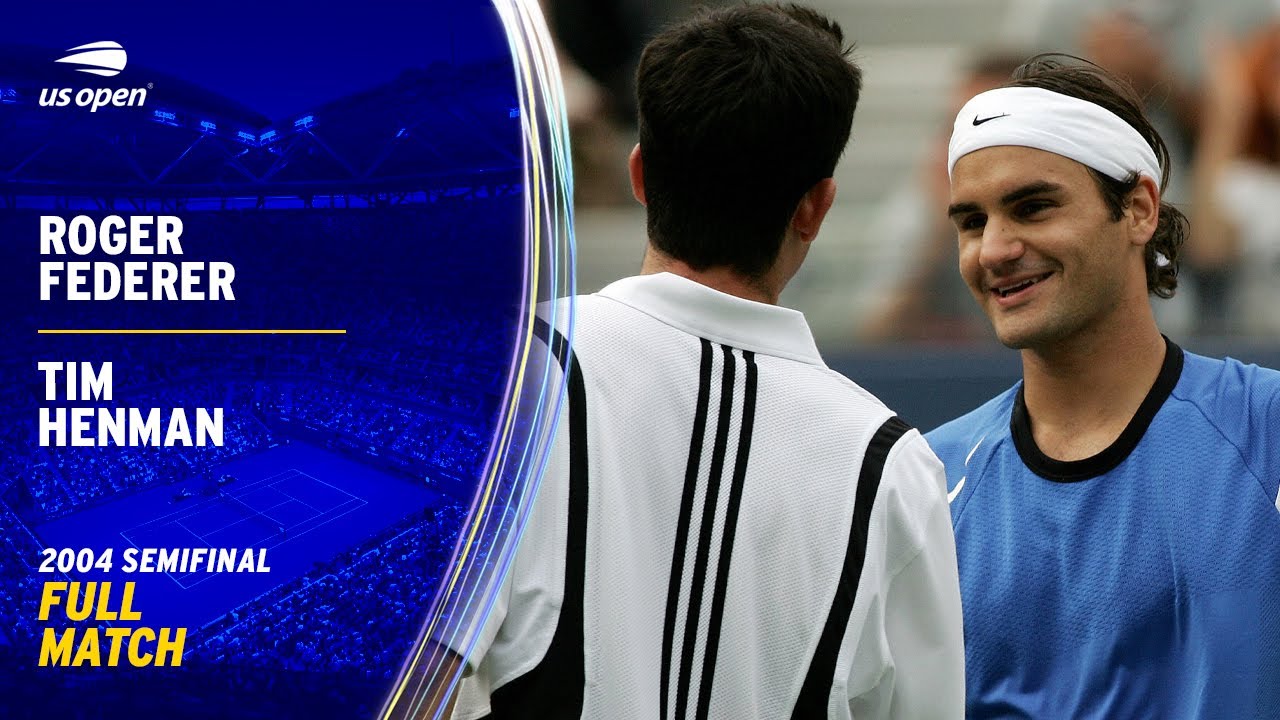 Roger Federer vs. Tim Henman Full Match | 2004 US Open Semfinal - YouTube
