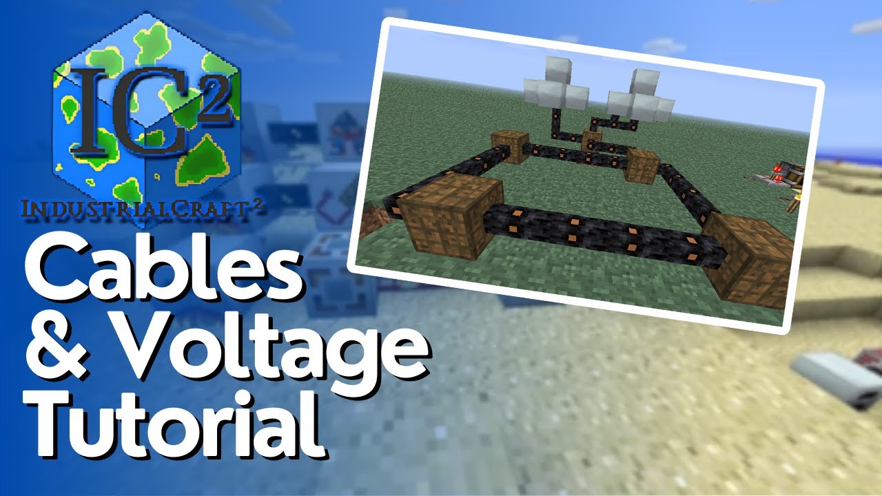 How To Use Cables in IC2 - YouTube