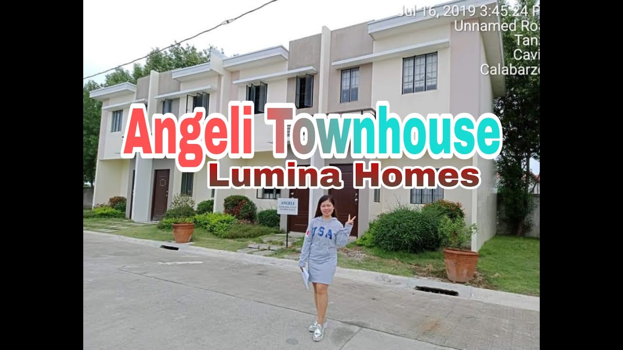 Lumina homes Tanza Angeli Townhouse - YouTube