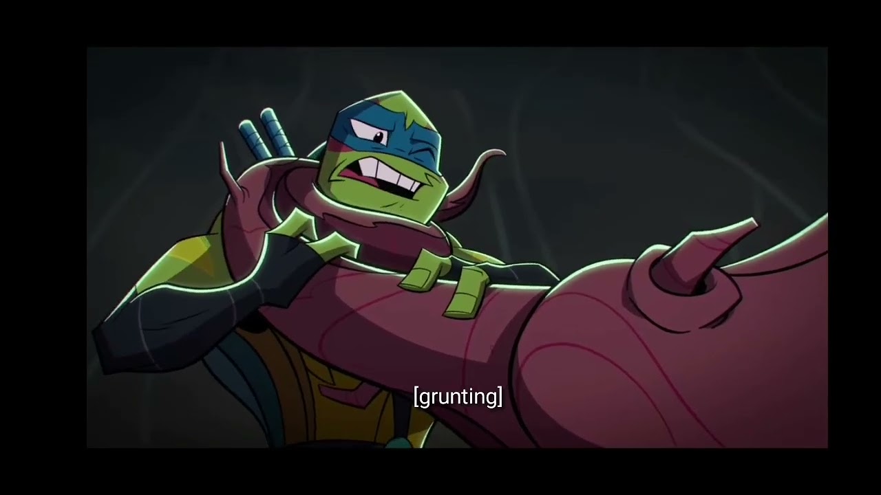 rottmnt movie - leo speak to controlled raph - YouTube