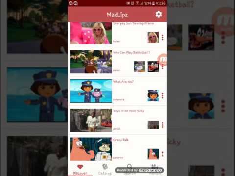 Madlipz uygulamasını tanıtma😊😊😊