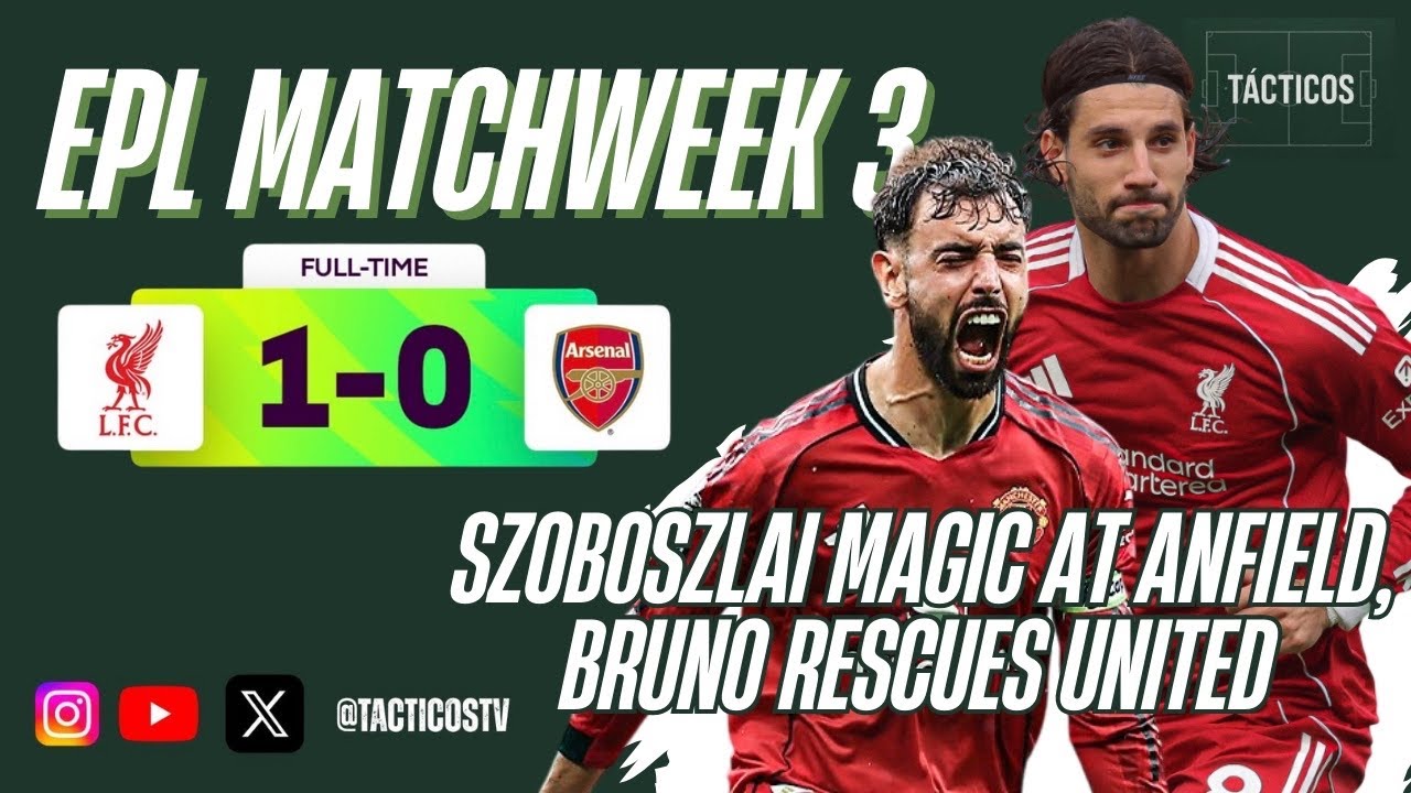 EPL Match Week 3 Round-UP - YouTube