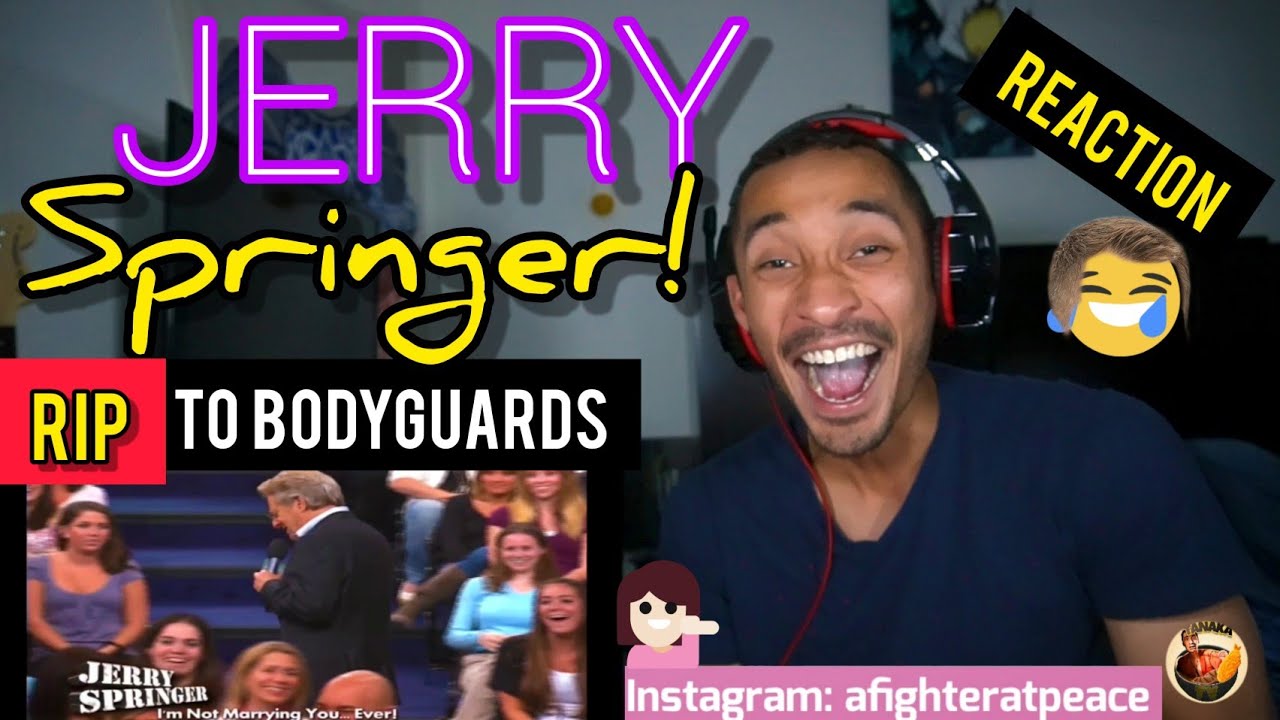 Jerry Springer Body Guards get DROPPED Reaction! - YouTube