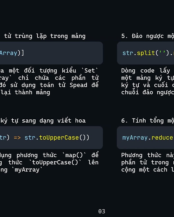Những Dòng Code Hữu ích Trong Javascript Niitict Laptrinh Hoclaptrinh Icthanoi Javascript