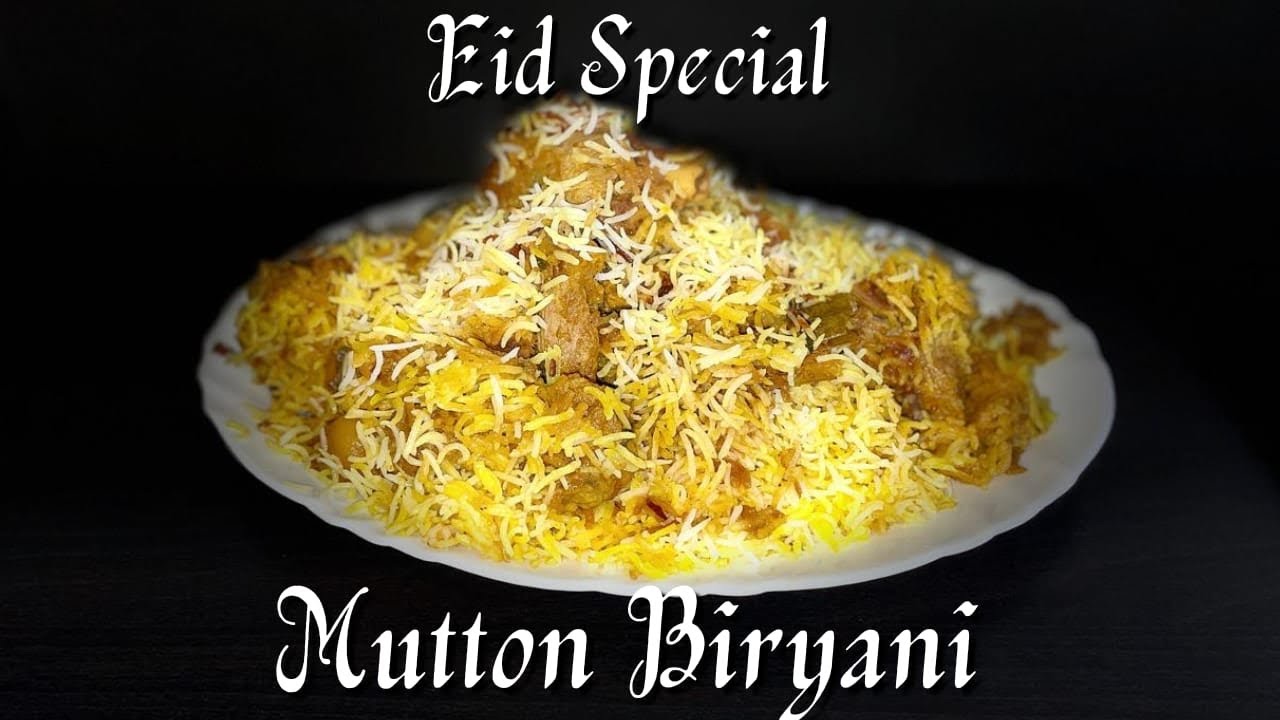 Eid Special Mutton Biryani | Jaffer Bhai and Delhi Darbar Style Biryani ...