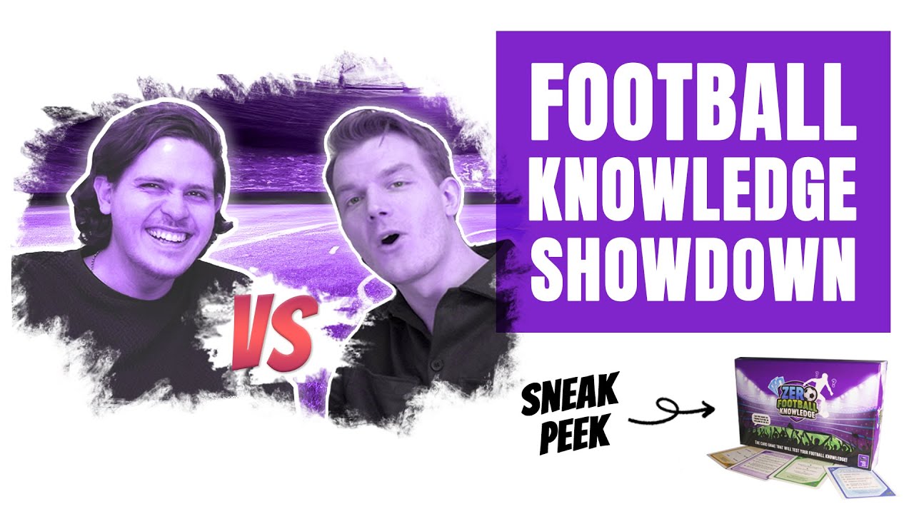 First look at Zero Football Knowledge: The football card game - YouTube