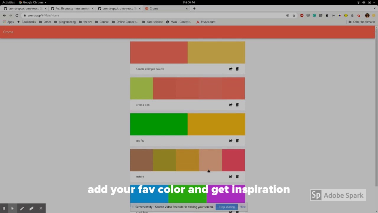Croma web app - YouTube