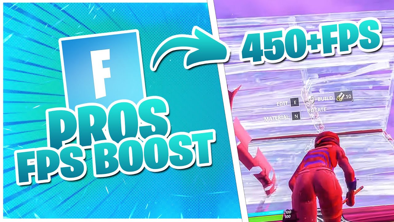 How To BOOST FPS On Low End PC In Fortnite Chapter 4 (PROS FPS BOOST ...