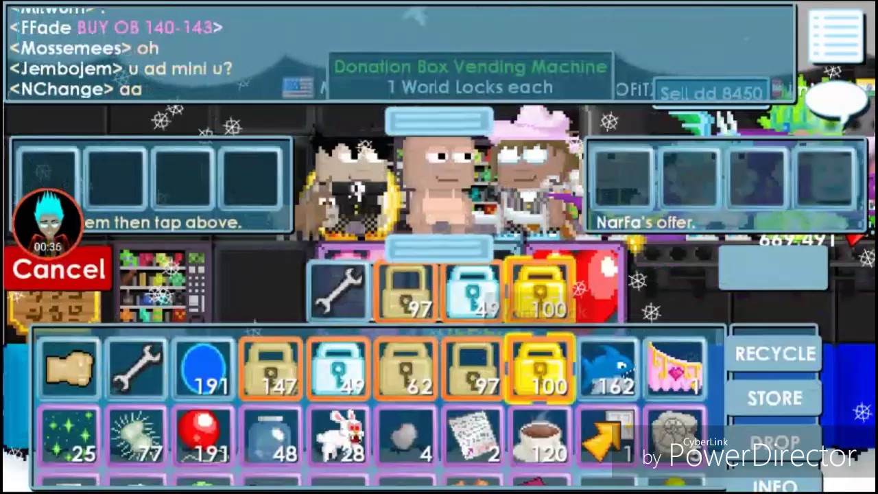 Growtopia - 300 Dls Vs 700 Dls Set Challenge! - YouTube