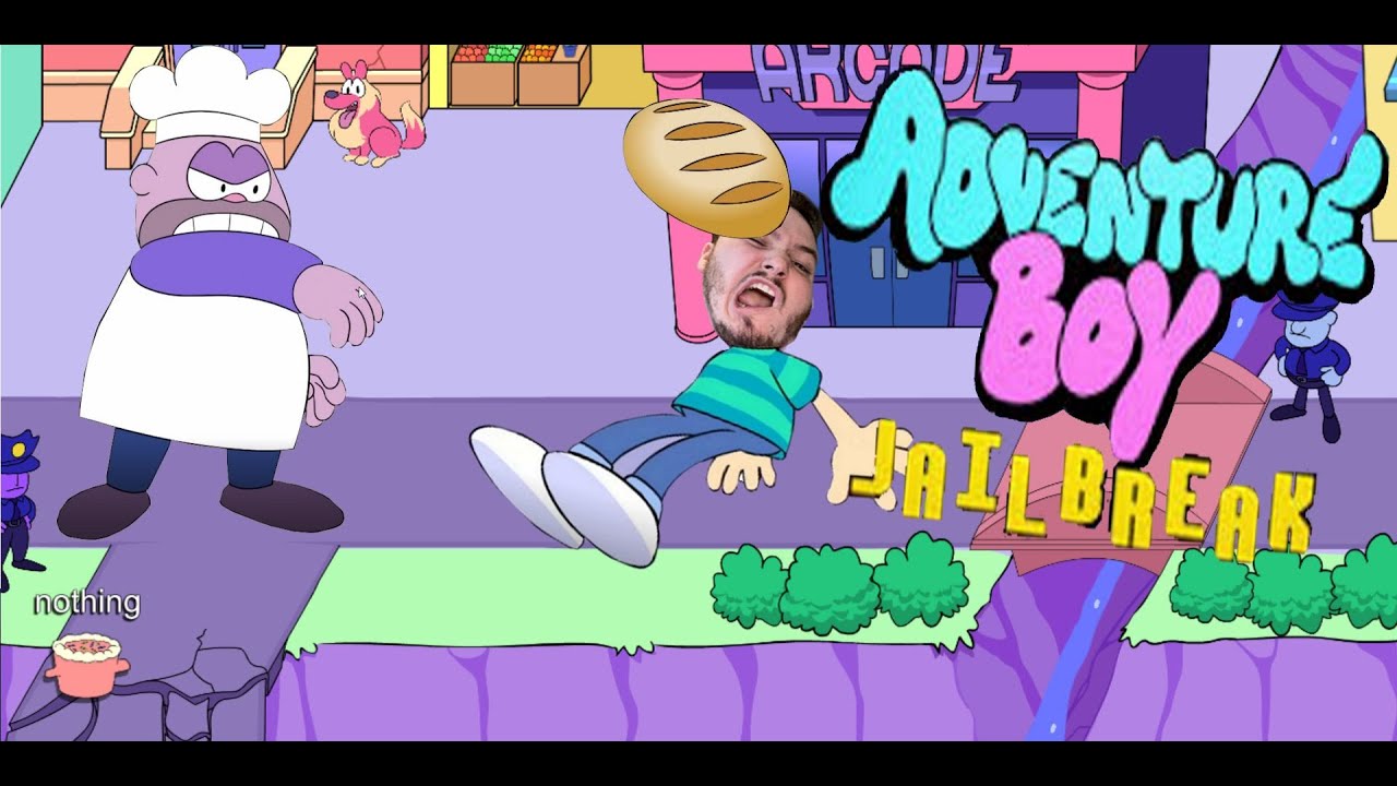 I BROKE OUT OF JAIL. Adventure Boy Jailbreak - YouTube
