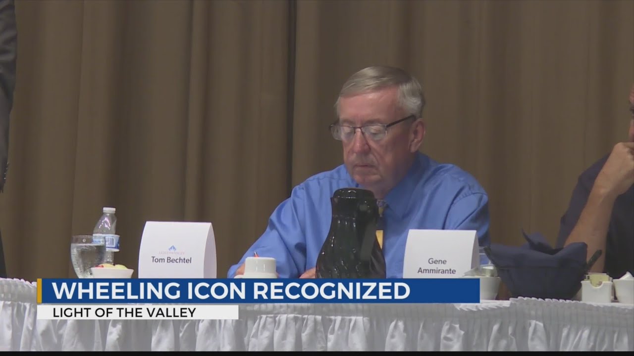 Tom Bechtel honored as "Light of the Valley" - YouTube