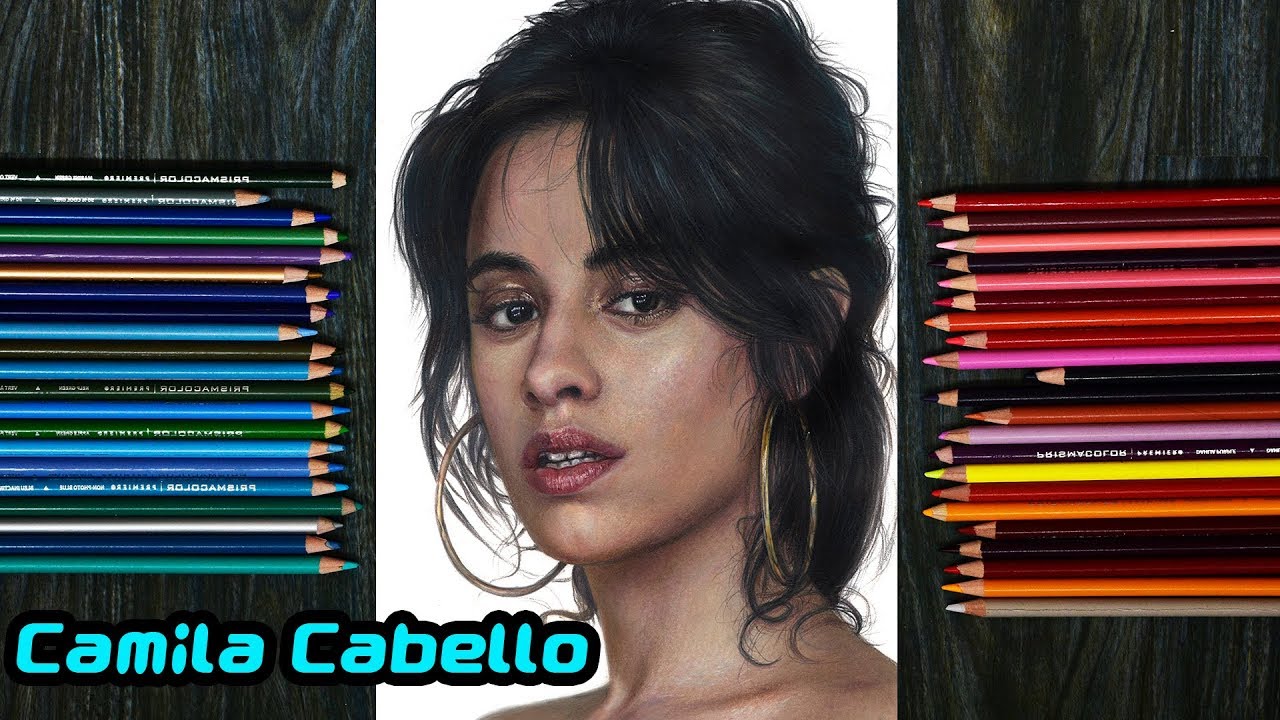 Drawing Camila Cabello - YouTube