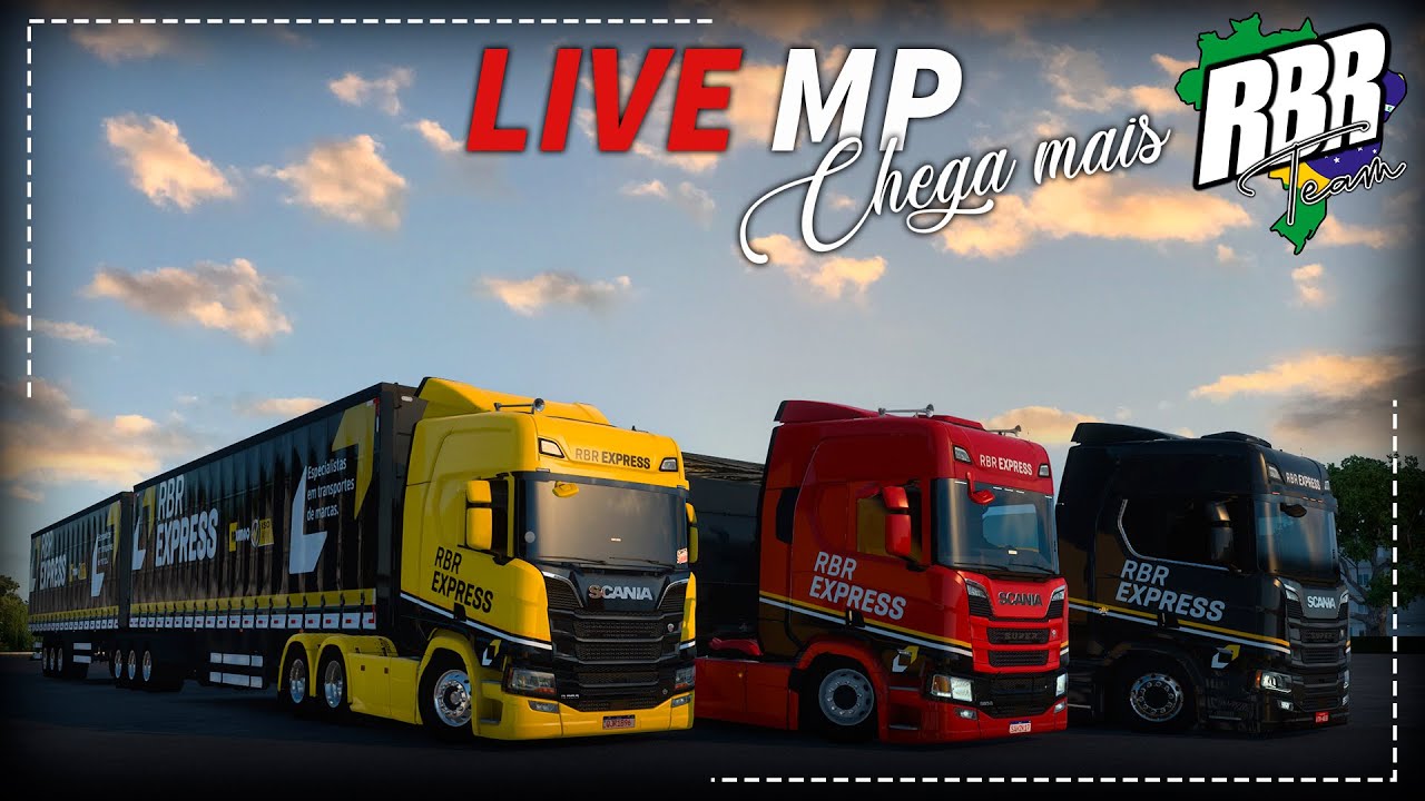 RBR Express | MAPA RBR | MULTIPLAYER | BORA RODAR | ETS 2 1.53 - YouTube