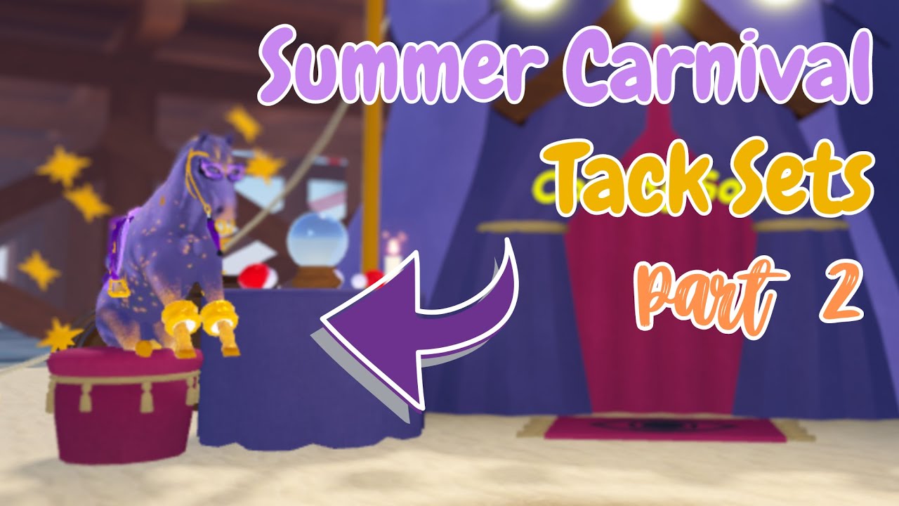 Making SUMMER CARNIVAL Tack Sets! Part 2 | Wild Horse Islands - YouTube